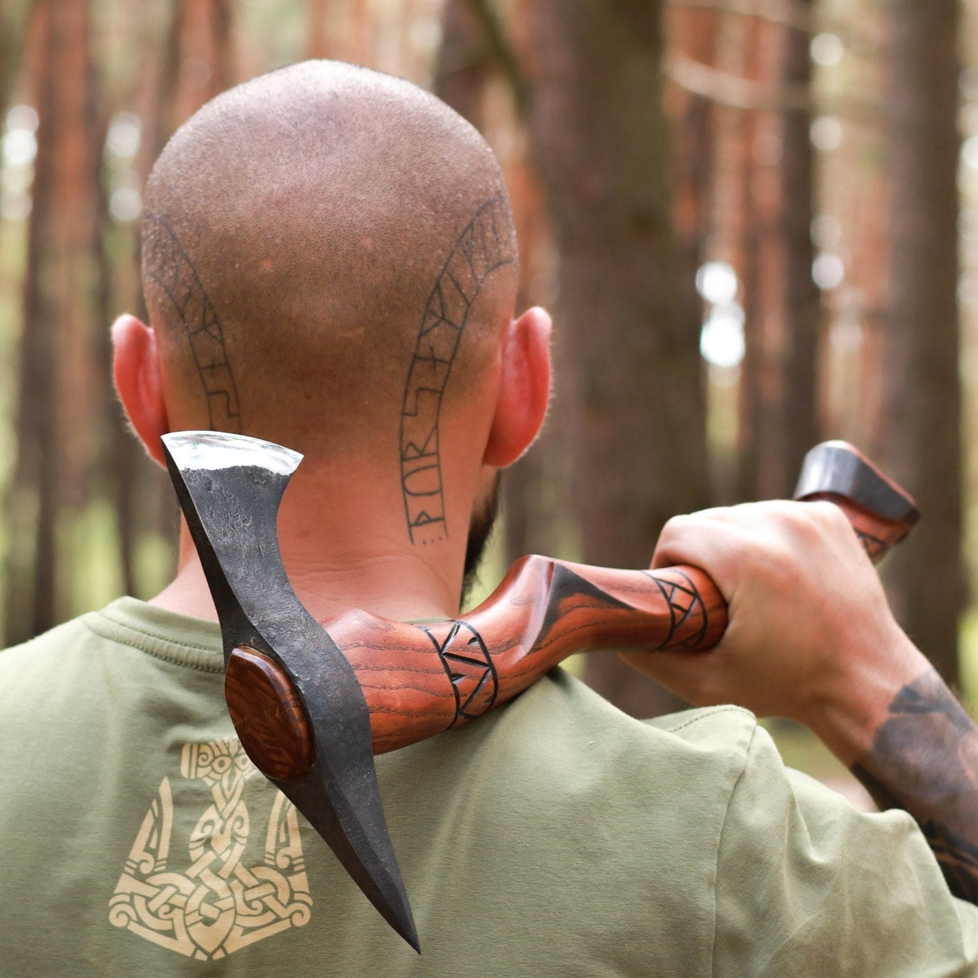 Black Hawk Tomahawk Axe - Norse Spirit