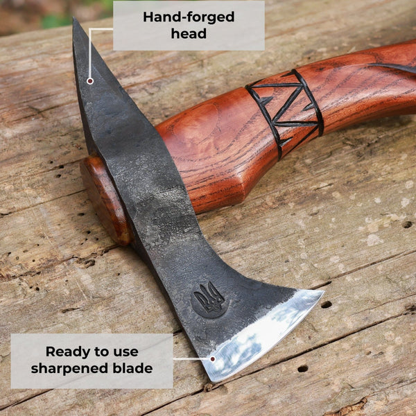 Black Hawk Tomahawk Axe - Norse Spirit