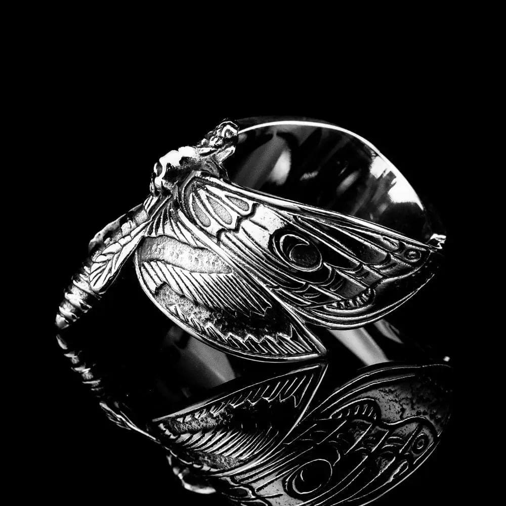 Death Head Moth Ring - Norse Spirit