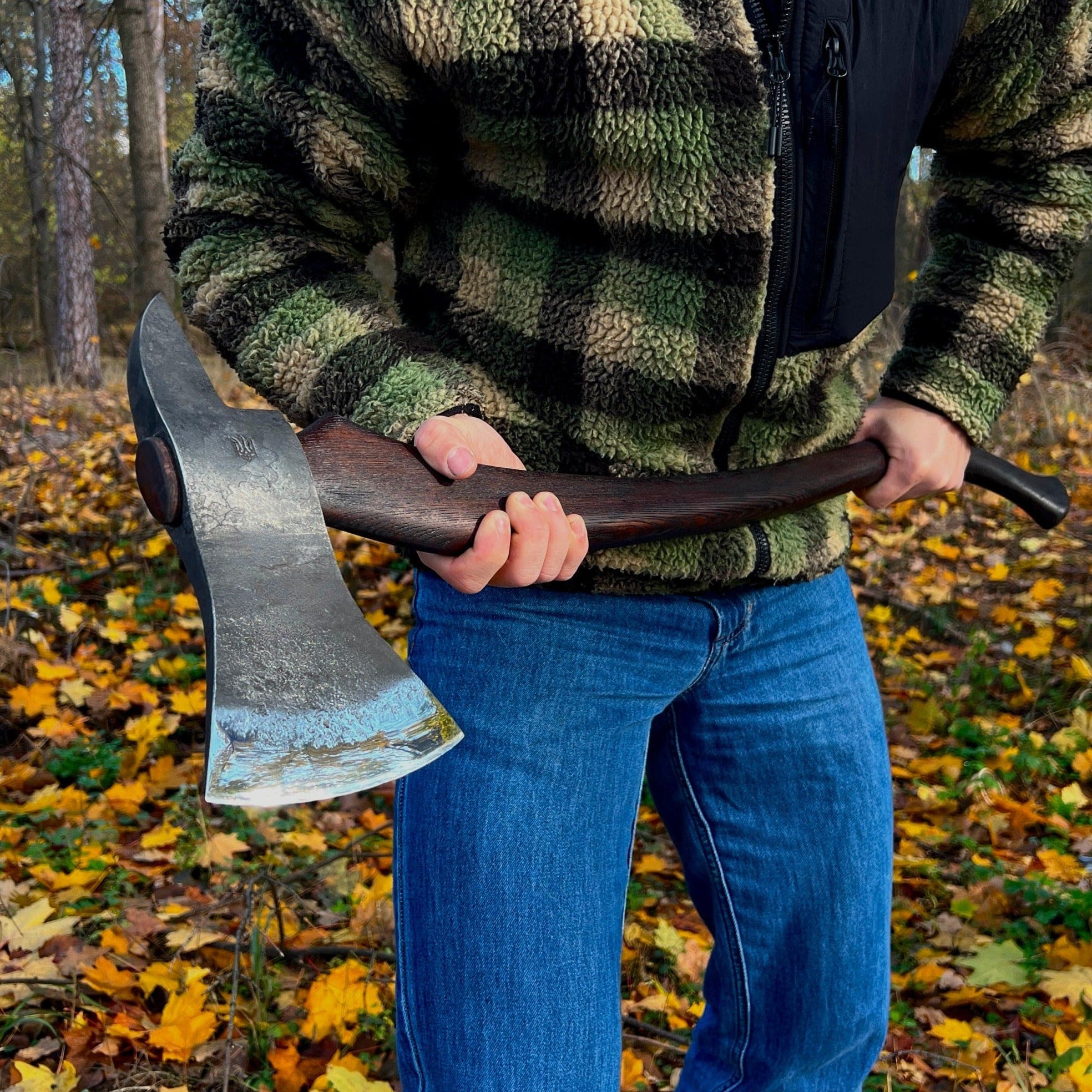 Hand Forged Fireman’s Axe - Norse Spirit