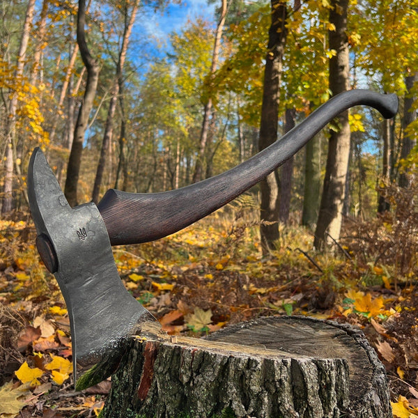 Hand Forged Fireman’s Axe - Norse Spirit