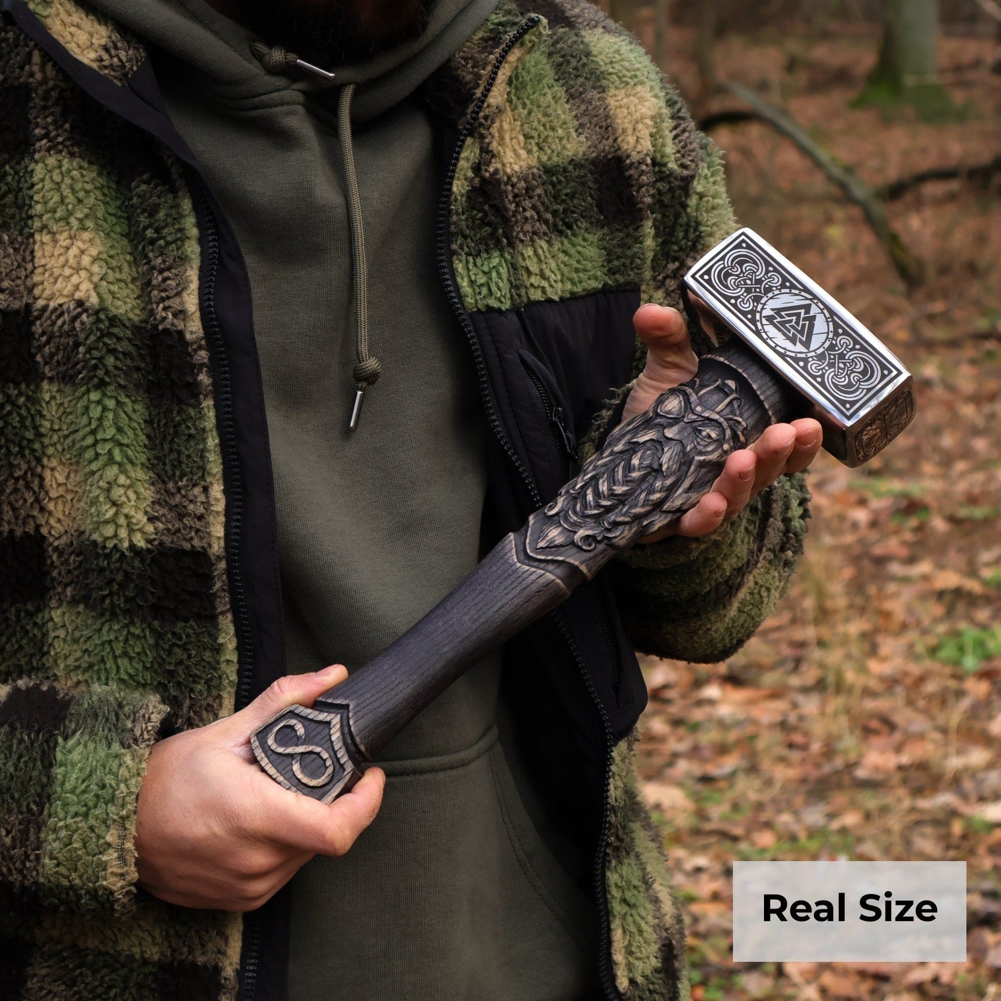 Hand Forged Goibniu Hammer - Norse Spirit