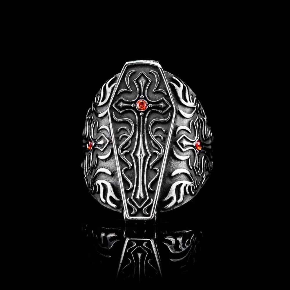 Vampire Coffin Ring - Norse Spirit