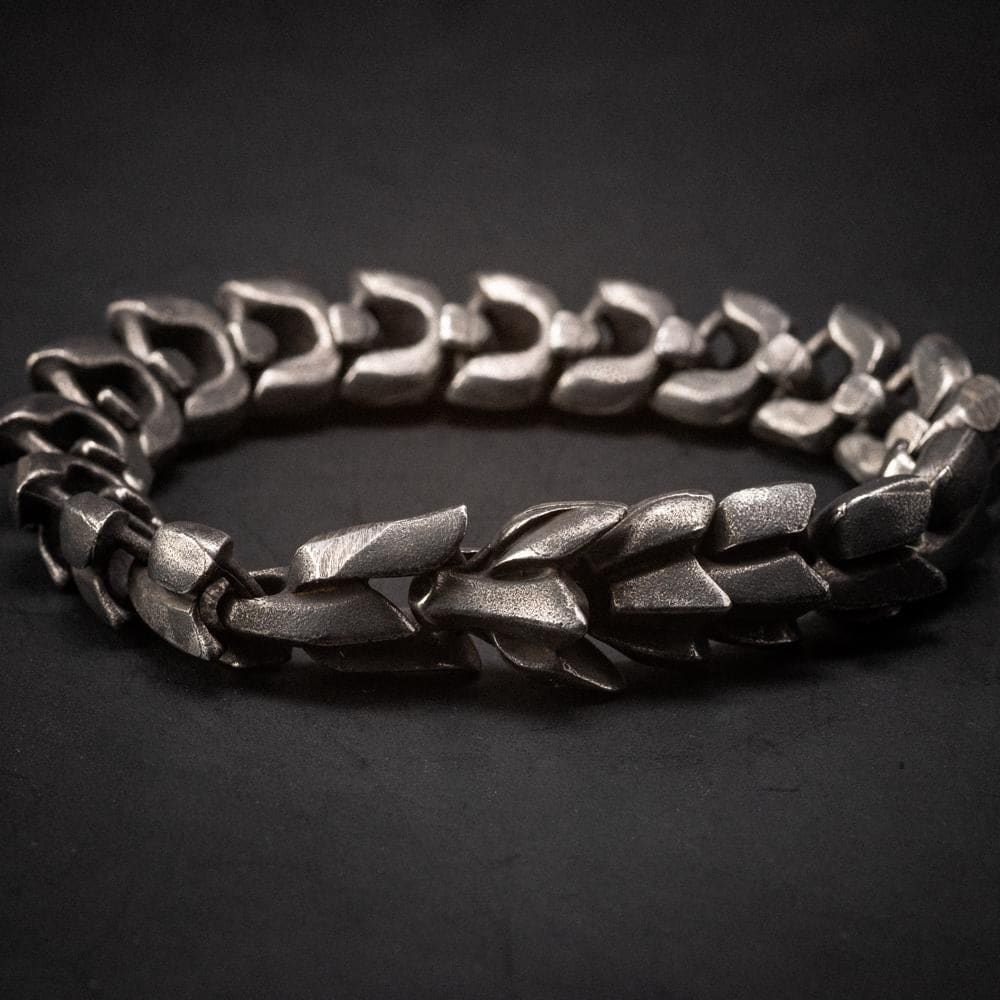 Stainless Steel Dragon Scale Bracelet - Norse Spirit